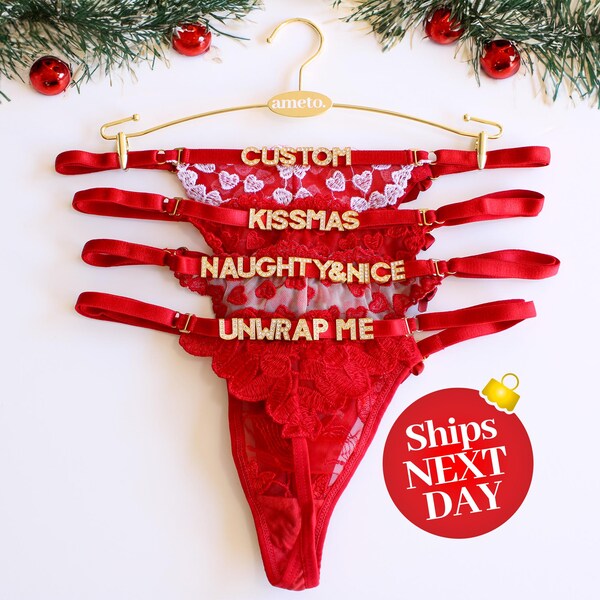 Christmas Lingerie - Etsy