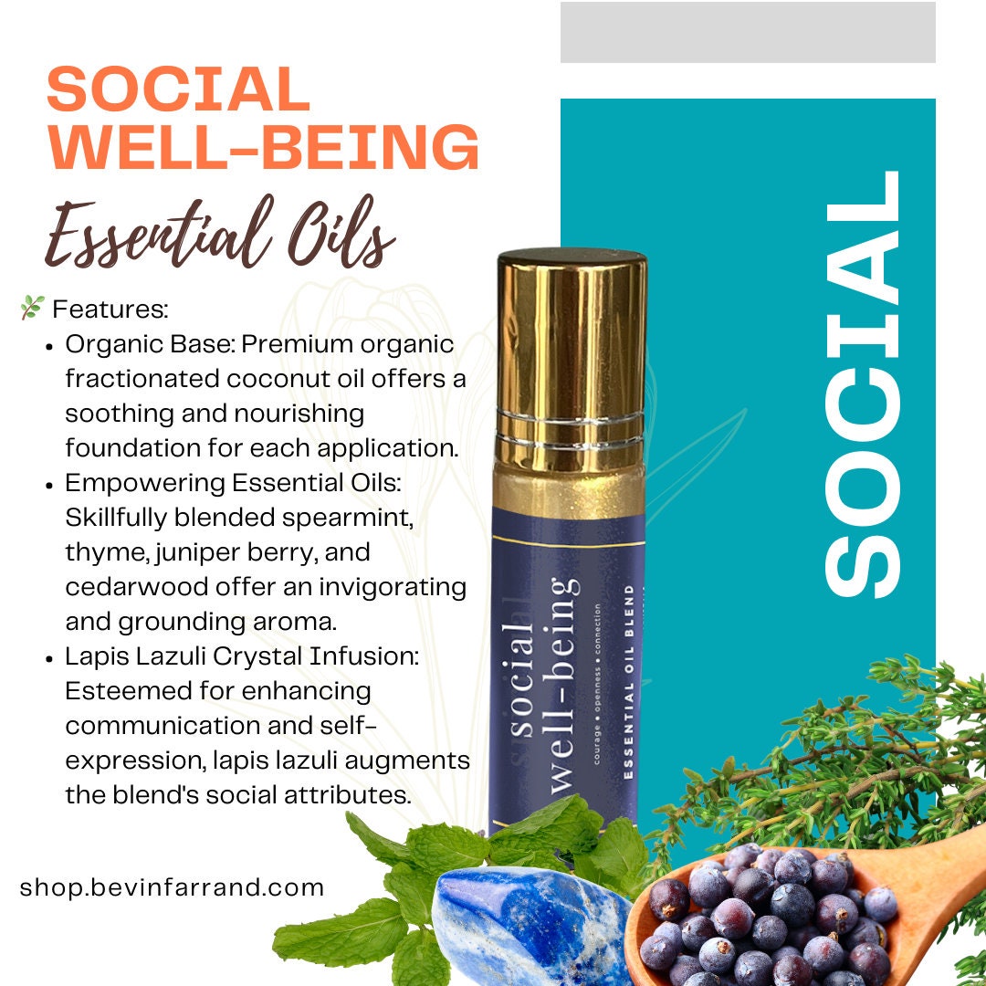 Social Well-being Essential Oil Roller Ball - Etsy