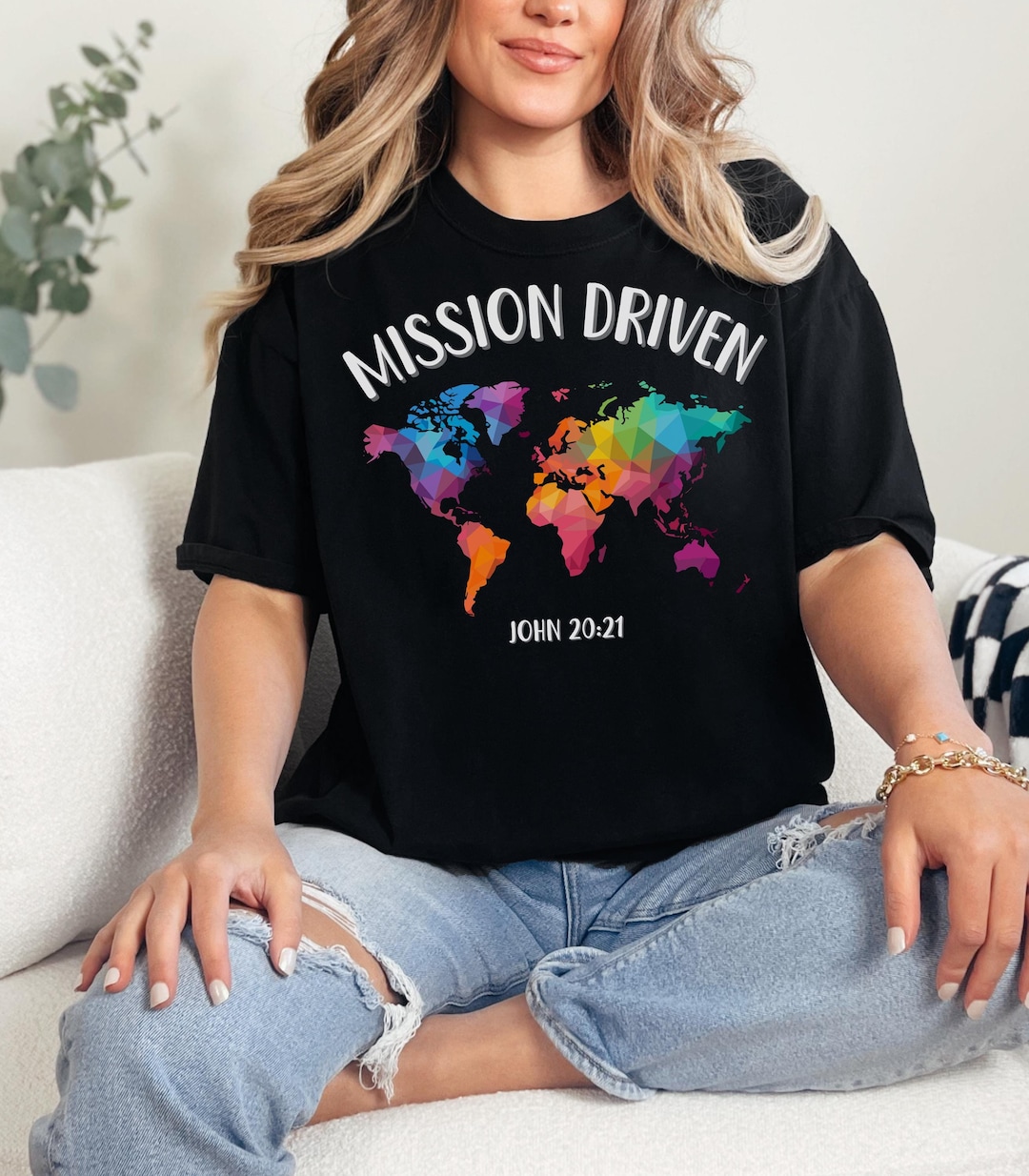 Mission Driven Shirt, Mission Trip Essential Gift for Christian Women ...