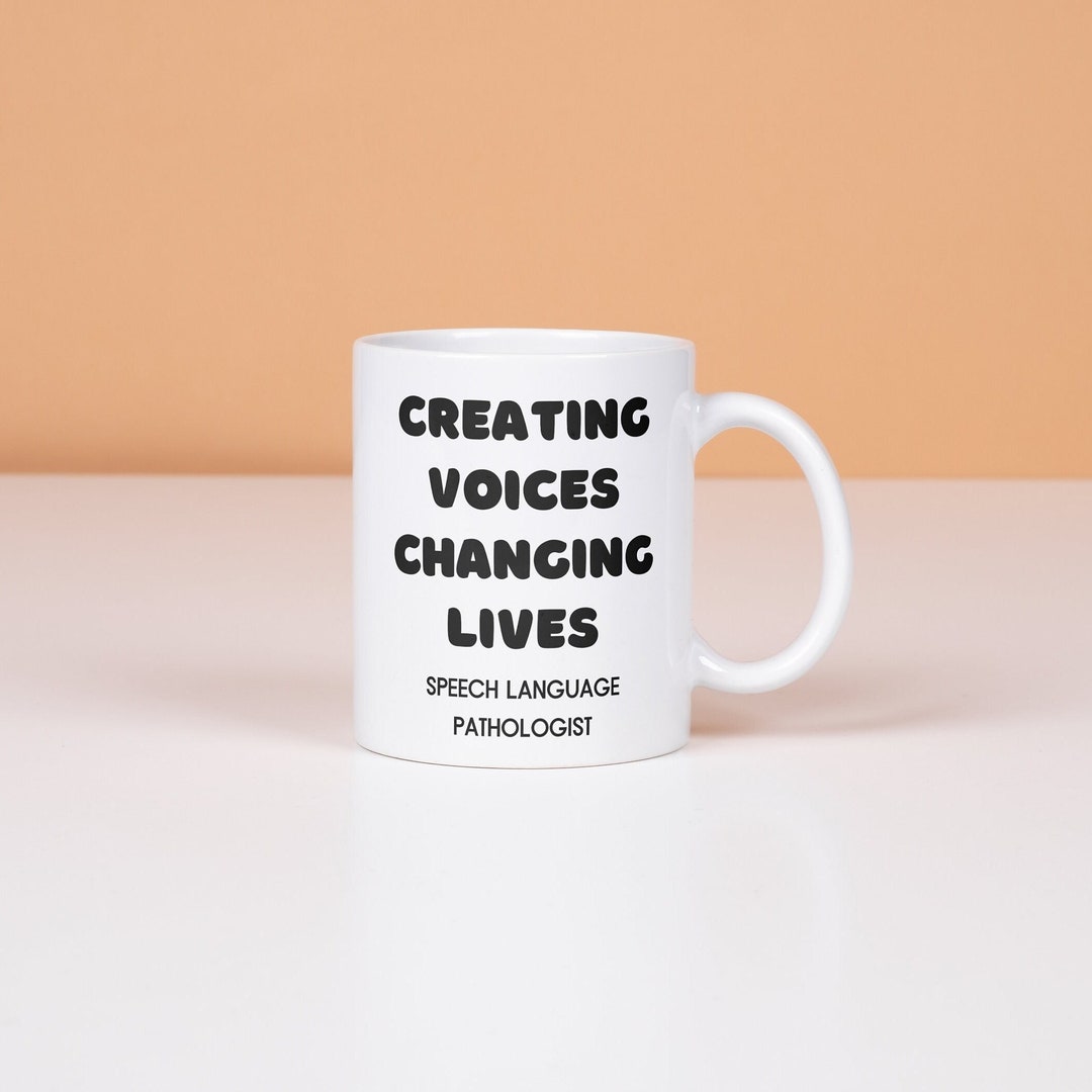 Speech Language Pathologist Mug, SLP Therapist Gift - Etsy