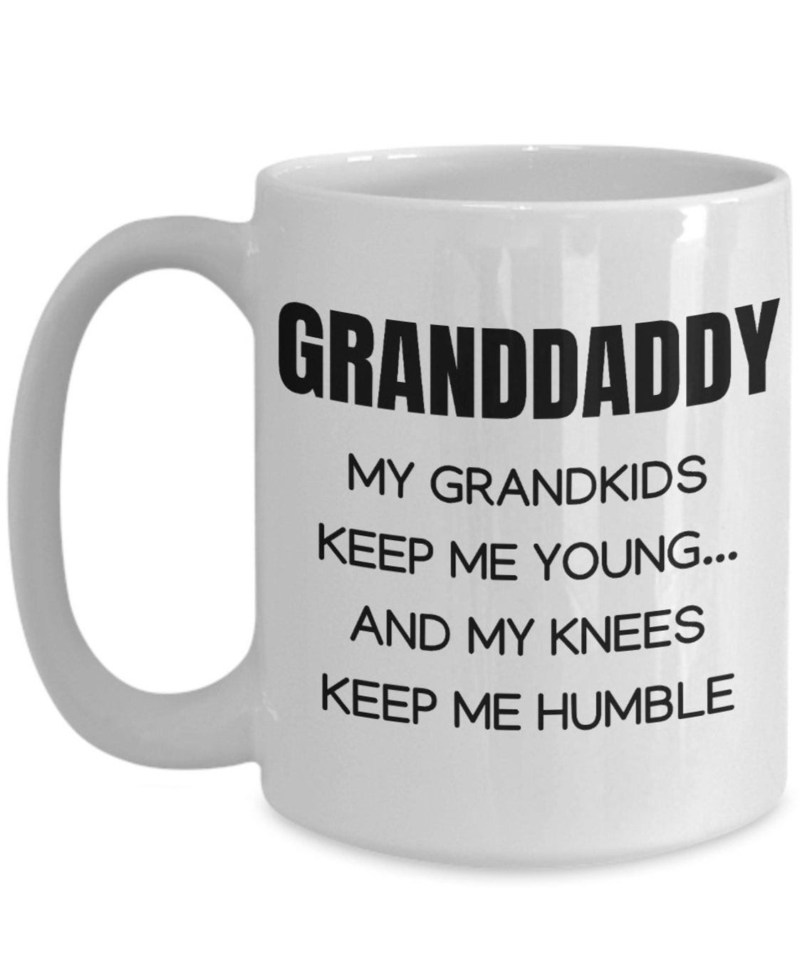 Granddaddy Coffee Mug, Funny Gift for the Best Granddaddy, Grandpa ...