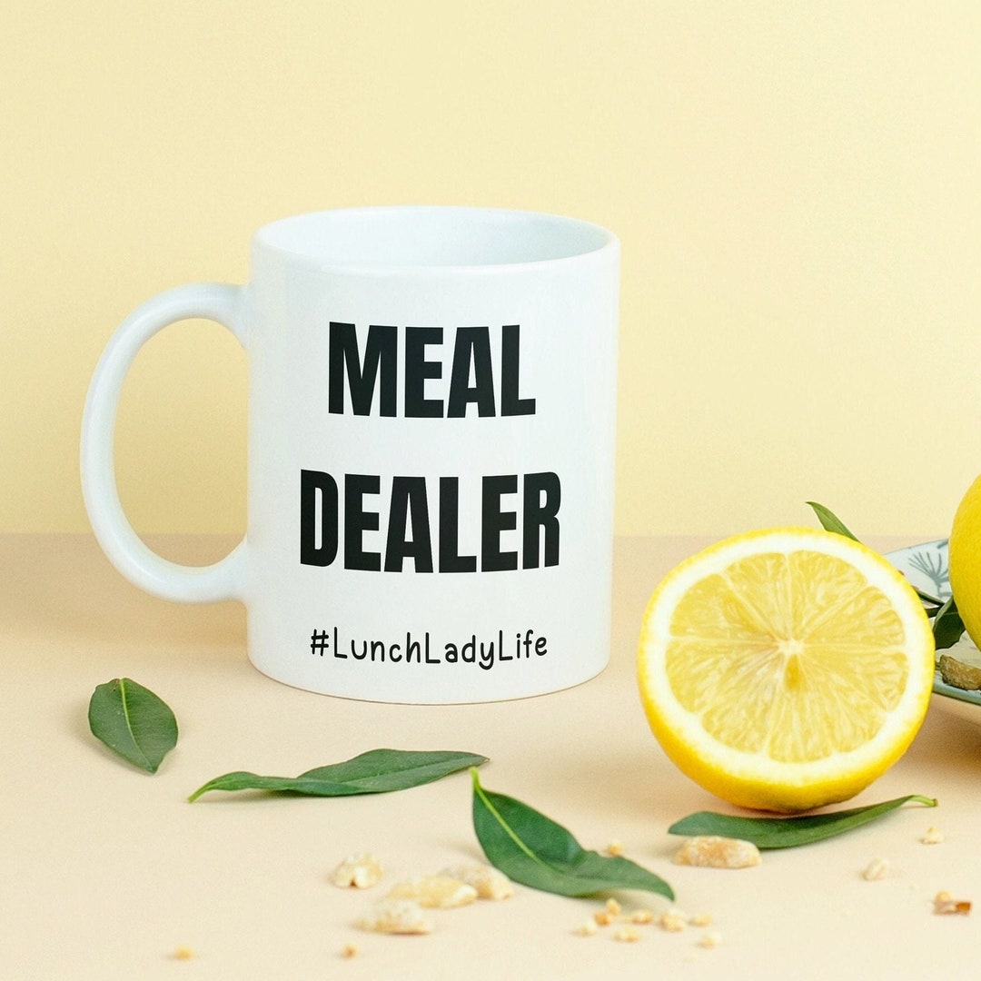 Lunch Lady Mug, Gift Ideas for School Cafeteria Worker, Food Service ...