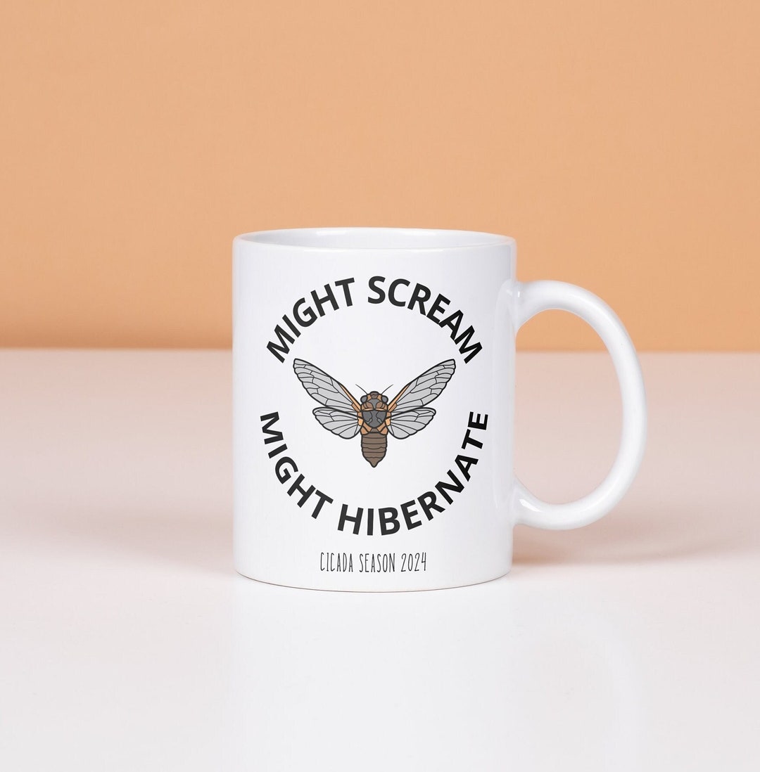 Cicada 2024 Coffee Mug, Gift for Cicada Emergence, Entomology ...