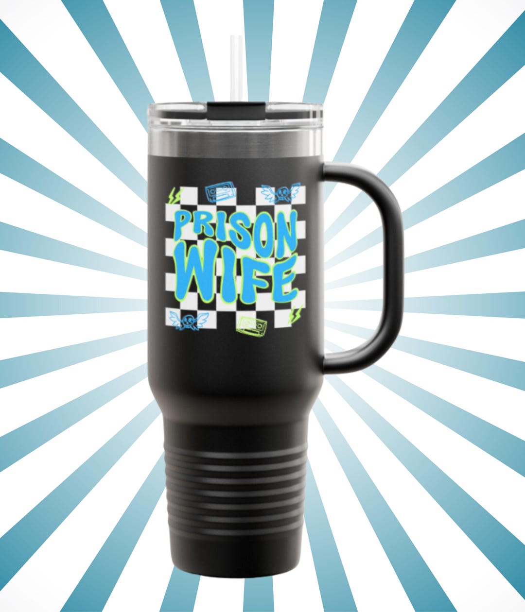 Prison Wife Cup, Prison Wife Tumbler Cup Gift for Prison Wedding ...