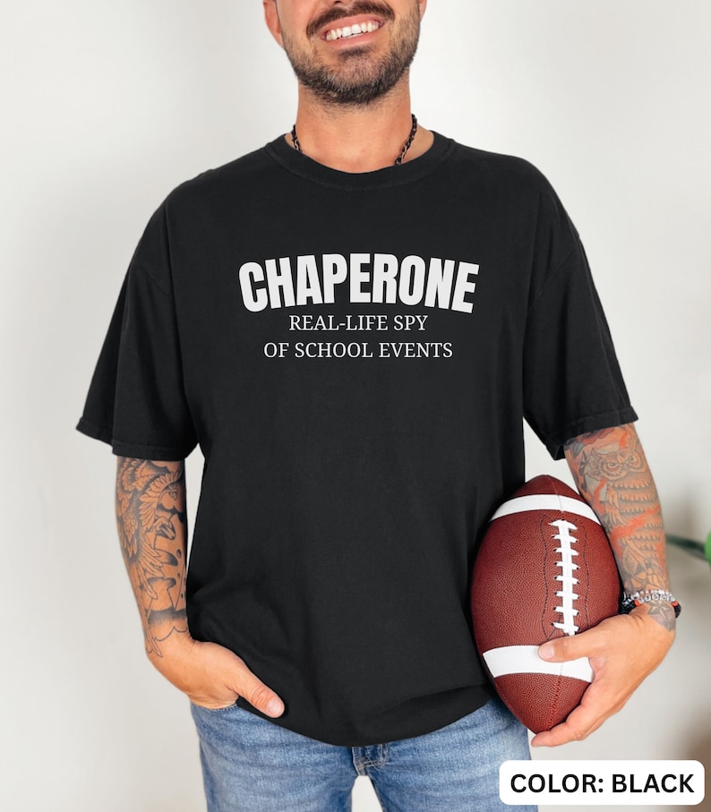Chaperone Tshirt, Field Trip Chaperone Shirt, School Dance Chaperone T ...