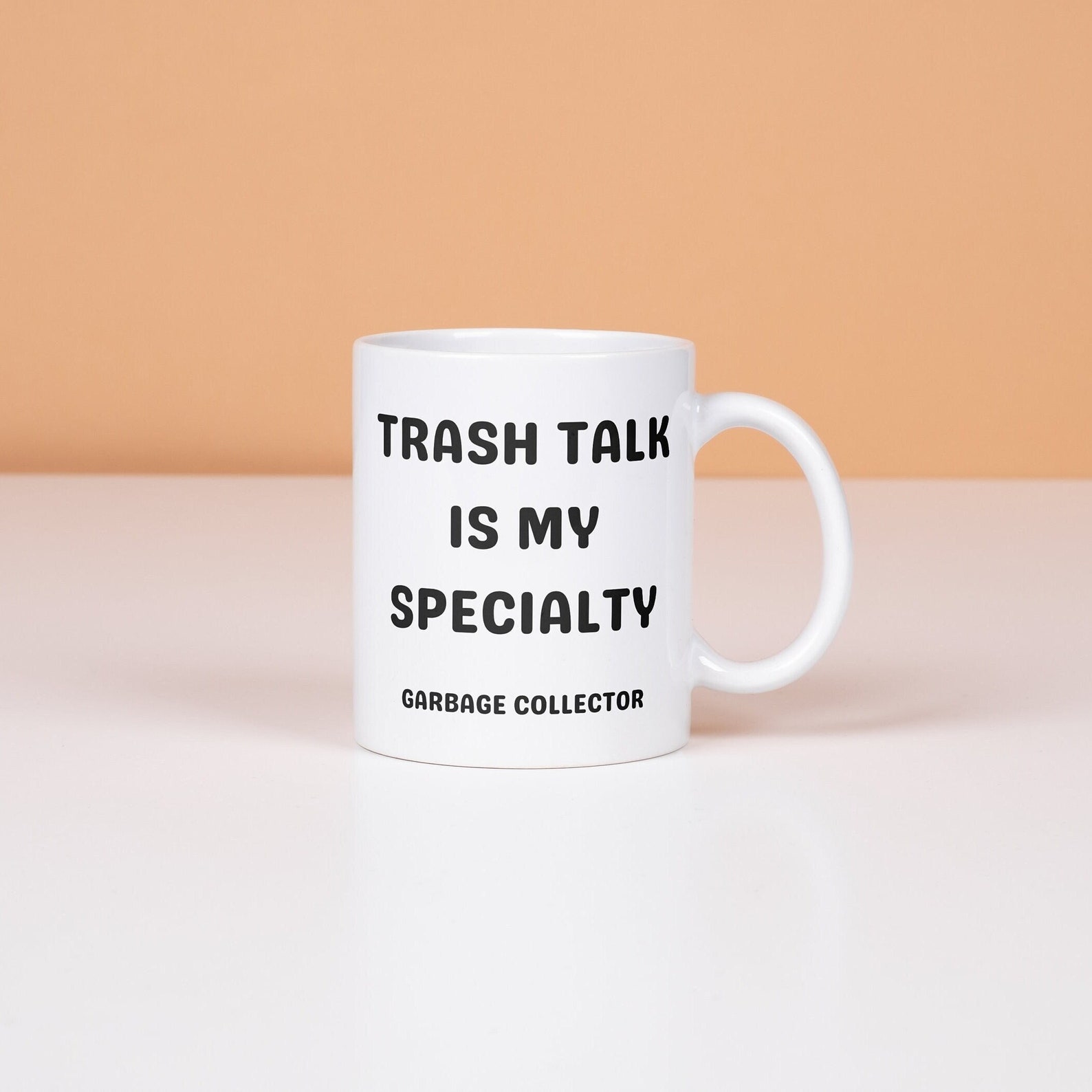 Garbage Collector Mug, Funny Gift for Garbage Man, Trash Man, Waste ...