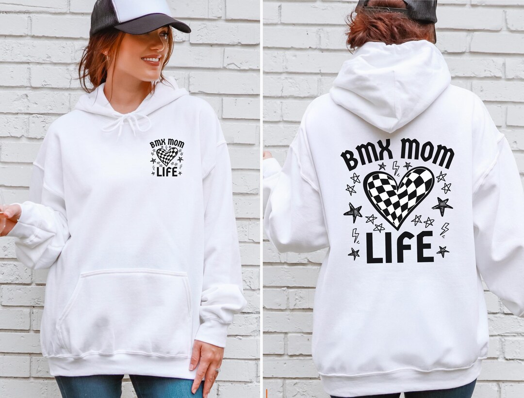 BMX Mom Life Hoodie, BMX Mom Sweatshirt, BMX Mom Hoodies, Gift for Hot ...