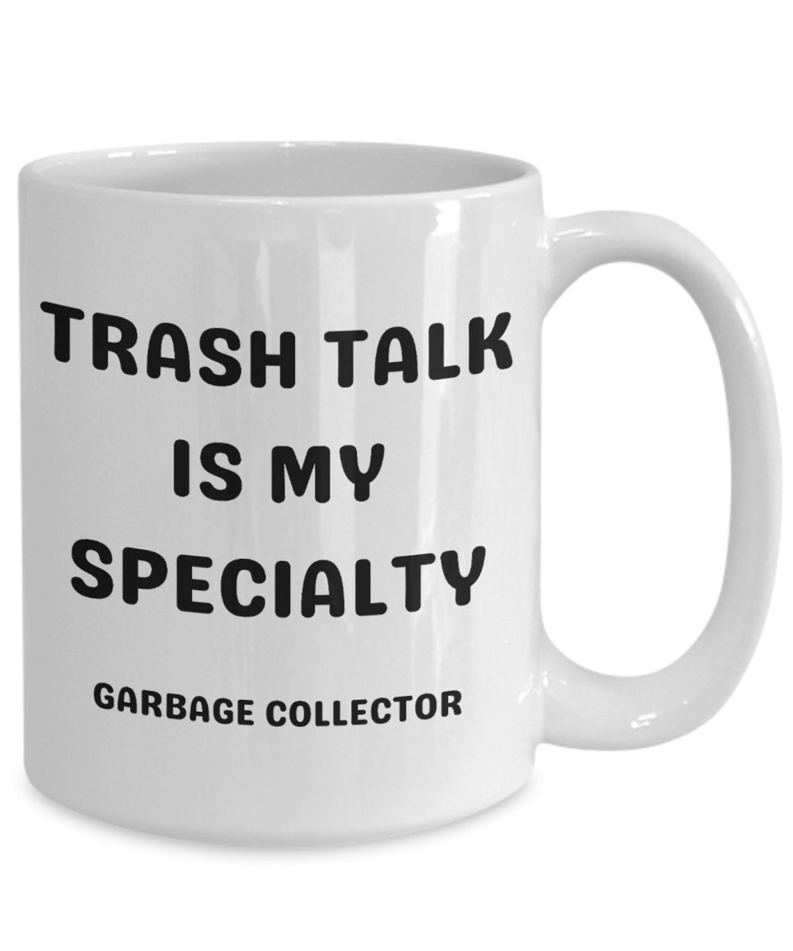 Garbage Collector Mug, Funny Gift for Garbage Man, Trash Man, Waste ...