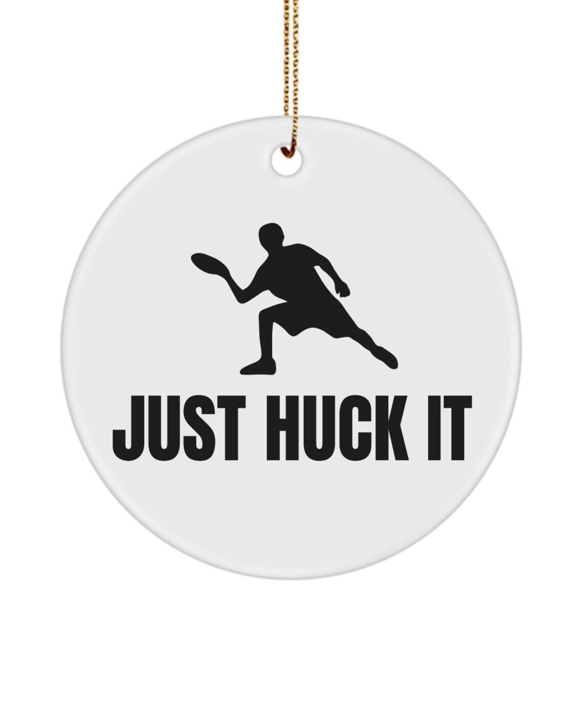 Ultimate Frisbee Christmas Ornament Funny Frisbee Gift for Frisbee ...