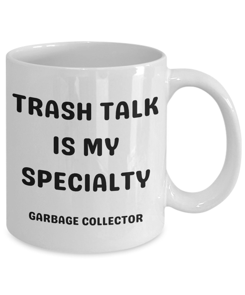 Garbage Collector Mug, Funny Gift for Garbage Man, Trash Man, Waste ...