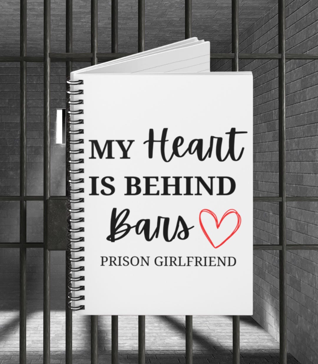 Prison Girlfriend Spiral Notebook, Prison Girlfriend Journal, Prison ...