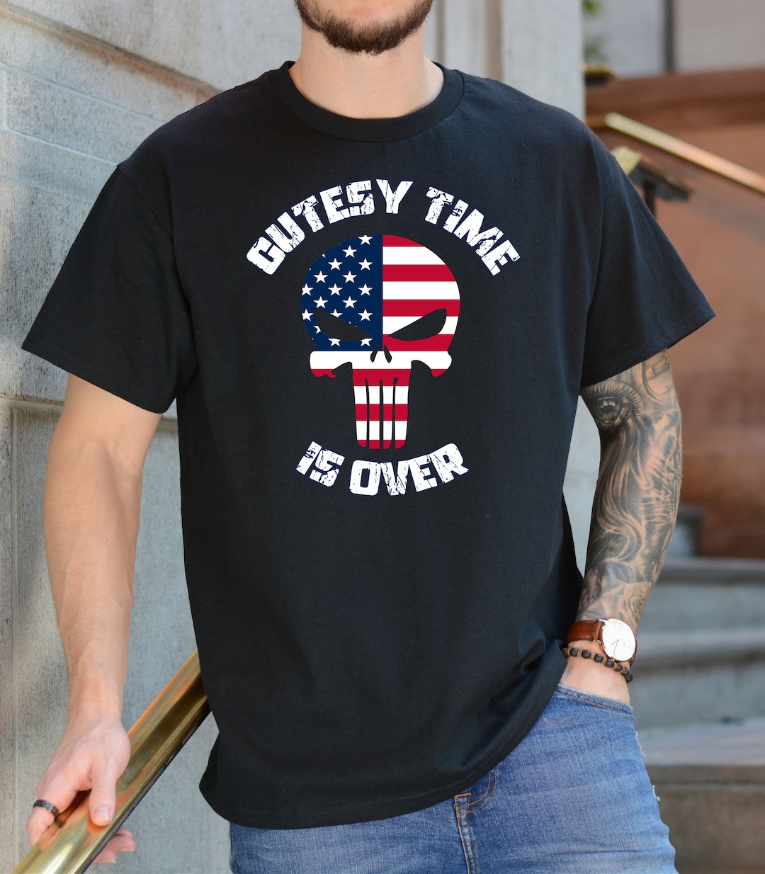 Cutesy Time is Over T-shirt, Gift for Dan Bongino Podcast Listener ...