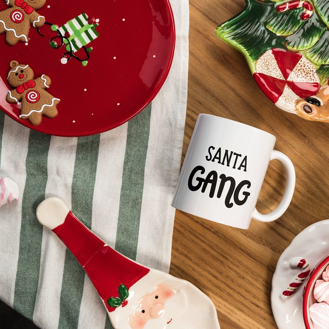 Santa Gang Coffee Mug, Gift for Santa Impersonator, Christmas Magic ...