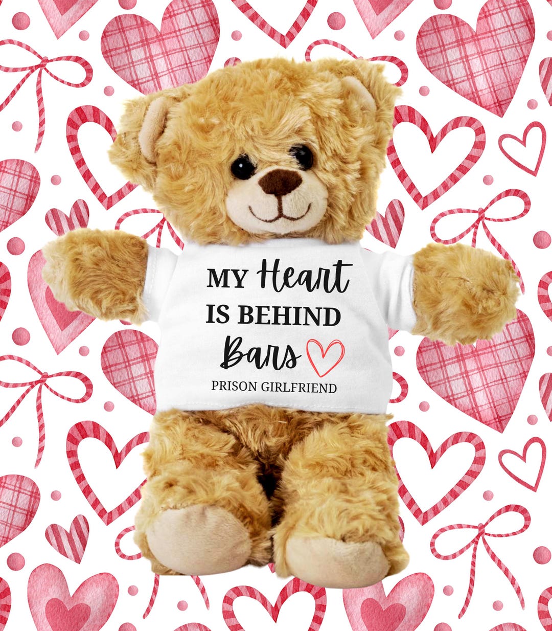 Prison Girlfriend Teddy Bear, Prison Girlfriend Stuffed Bear Gift for ...