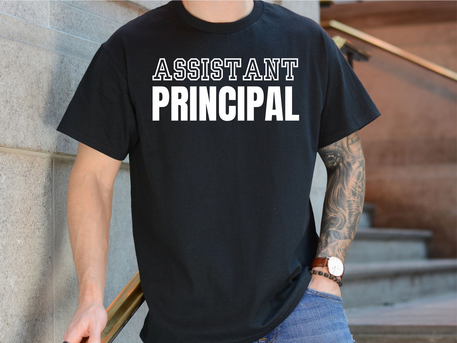 Best Assistant Principal Ever Tshirt, Gift for Vice Principal, Male ...
