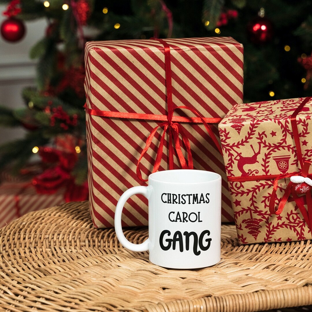 Christmas Carol Gang Coffee Mug Novelty Cup for Christmas. - Etsy