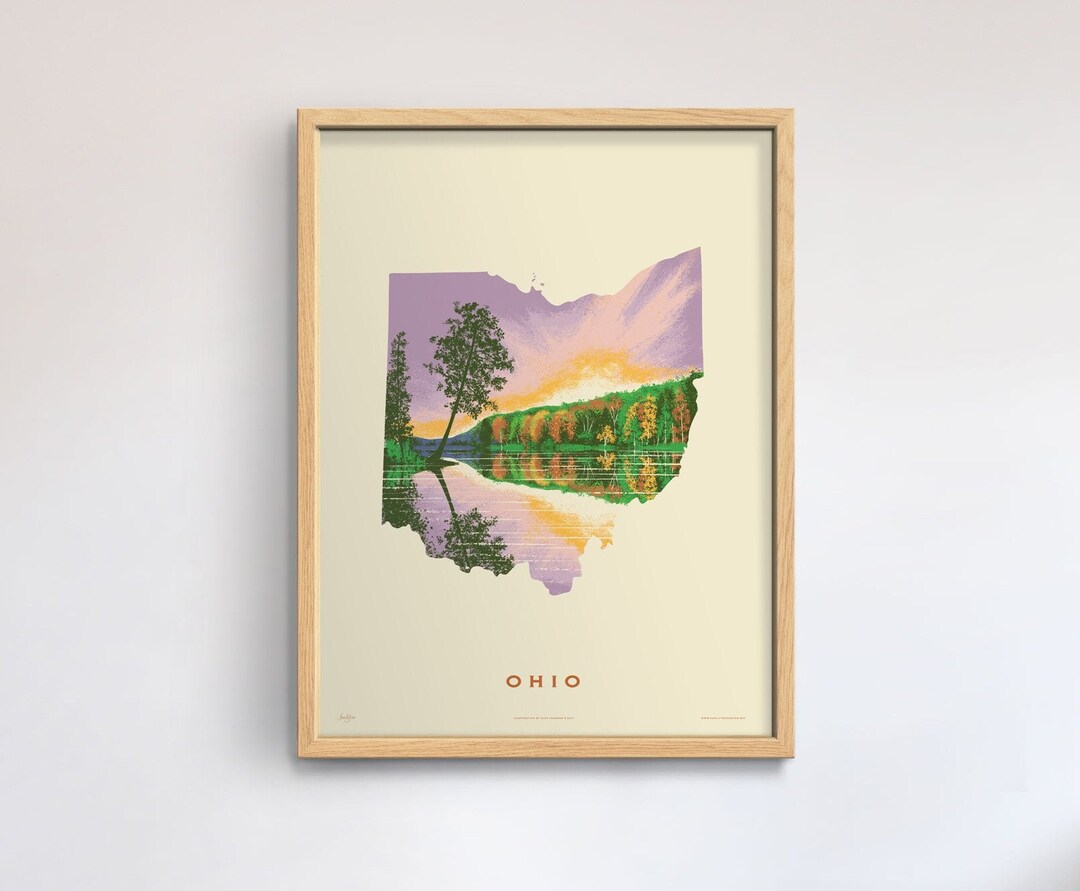 Ohio State Print - Etsy