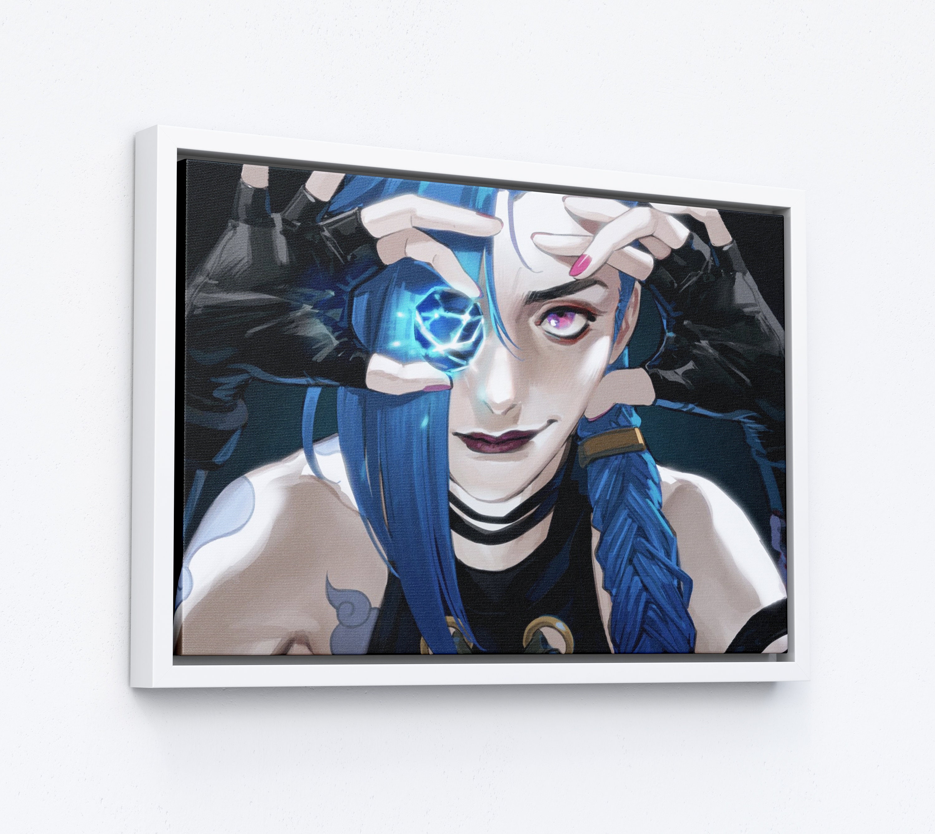 League of Legends Jinx Arcane Wall Decor Poster Wall Art - Etsy