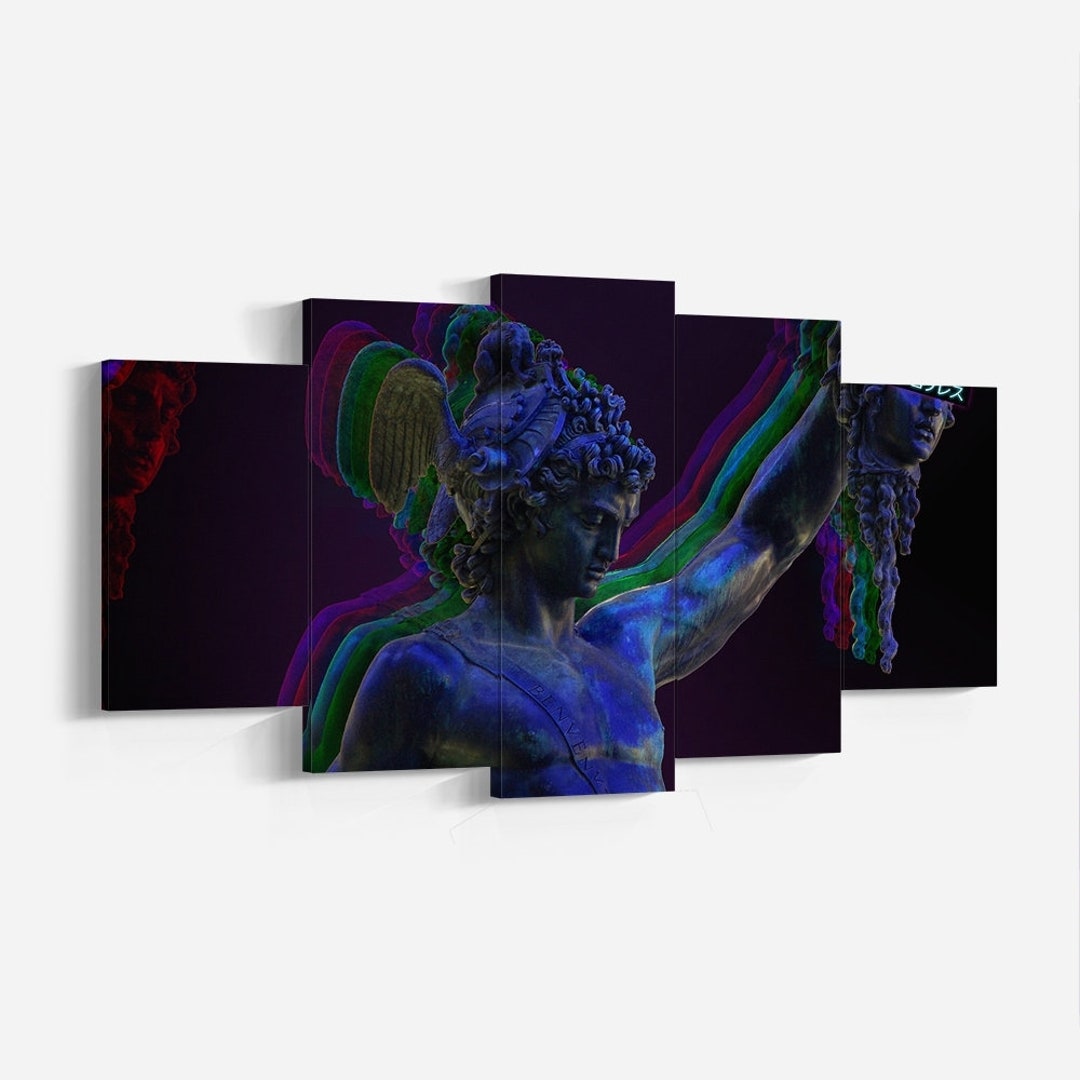 Medusa Poster,legend Medusa Canvas,wall Art, High Quality Canvas Print ...