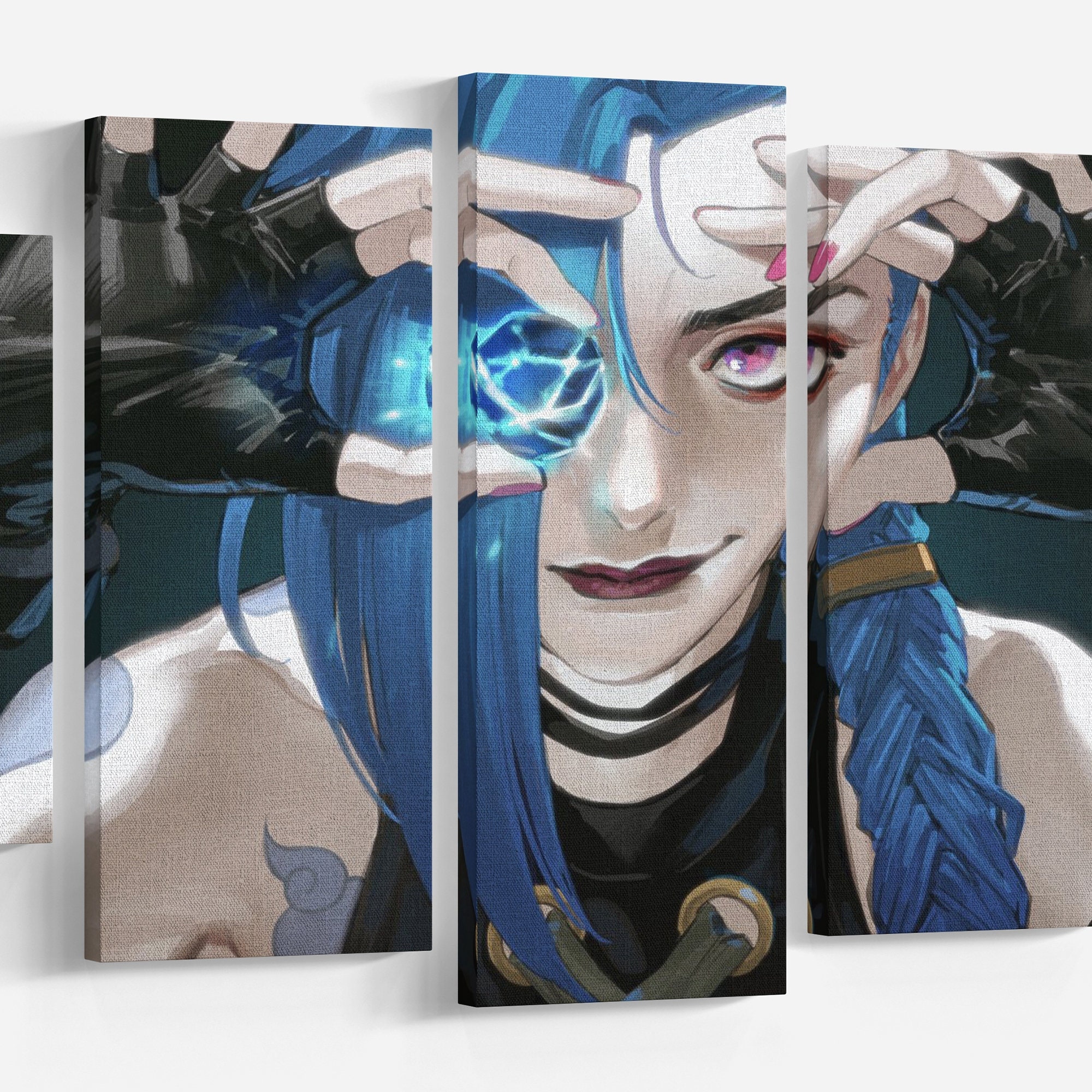 League of Legends Jinx Arcane Wall Decor Poster Wall Art - Etsy