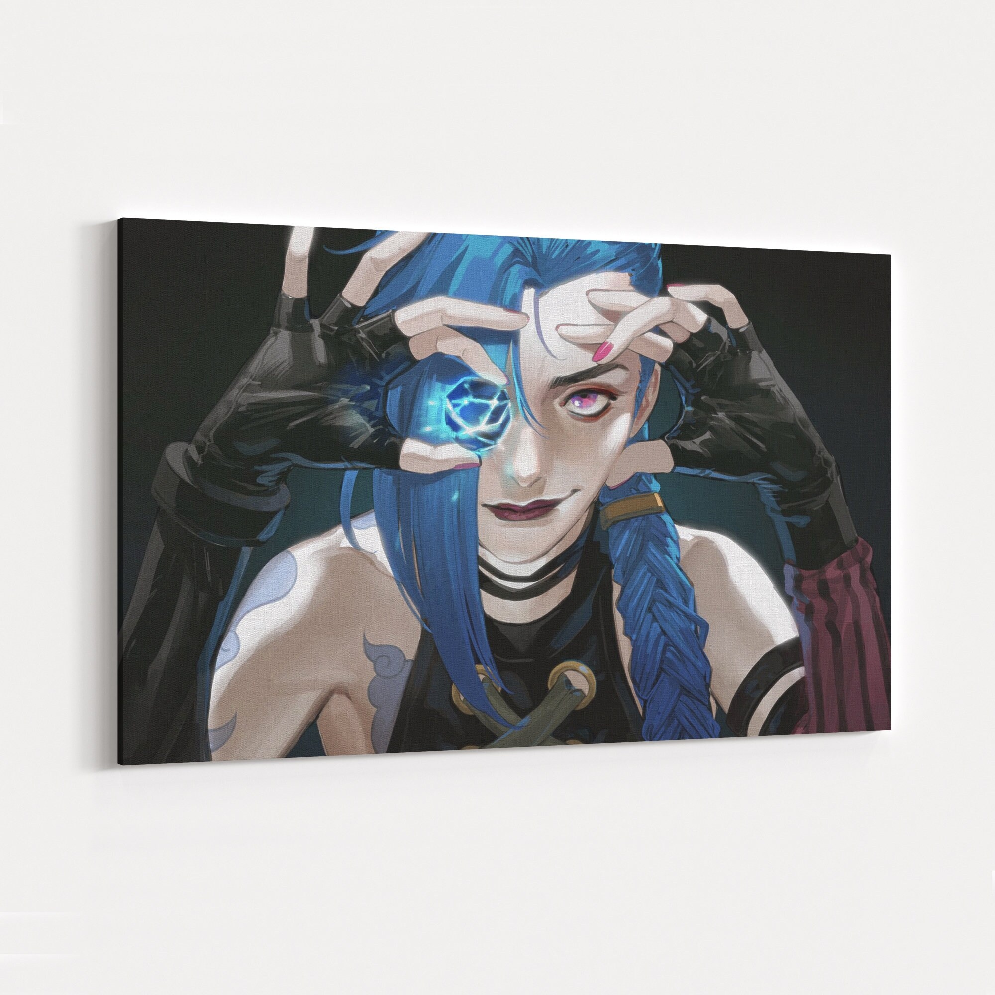 League of Legends Jinx Arcane Wall Decor Poster Wall Art - Etsy