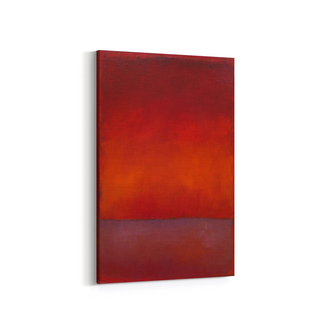 Mark Rothko White and Pink Abstract Wall Art Reproduction, Rothko ...