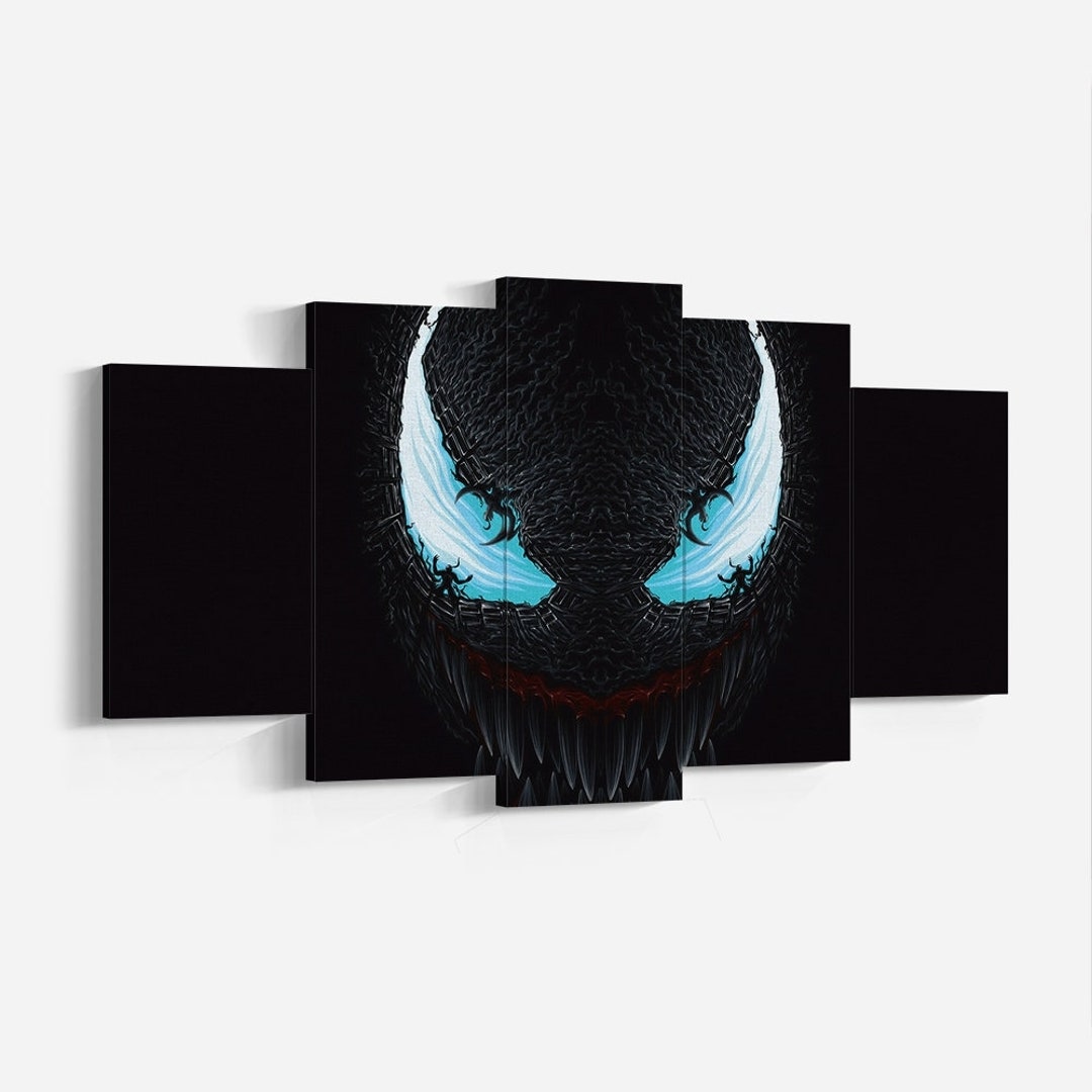 Venom Eyes, Carnage, Spiderman, Superhero Canvas Poster, Venom, Wall ...