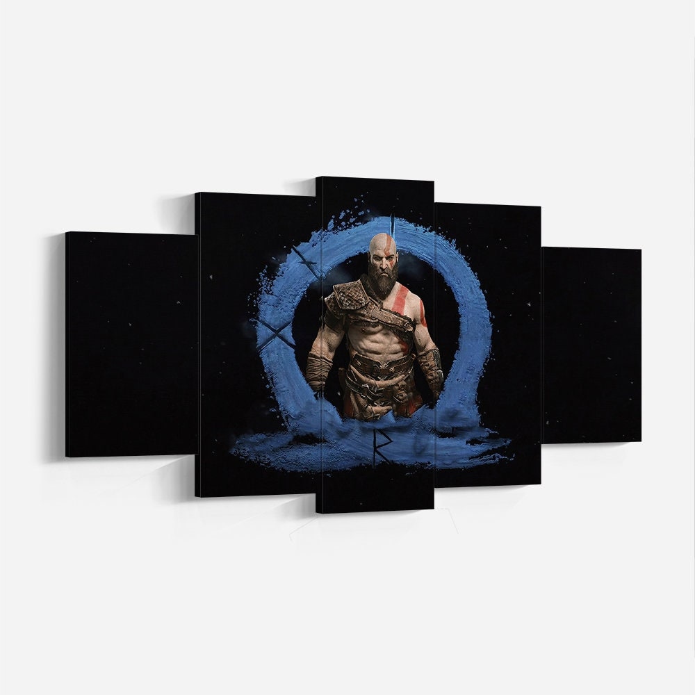 Gow Game Poster God of War Ragnarok Last Supper Gof of War - Etsy