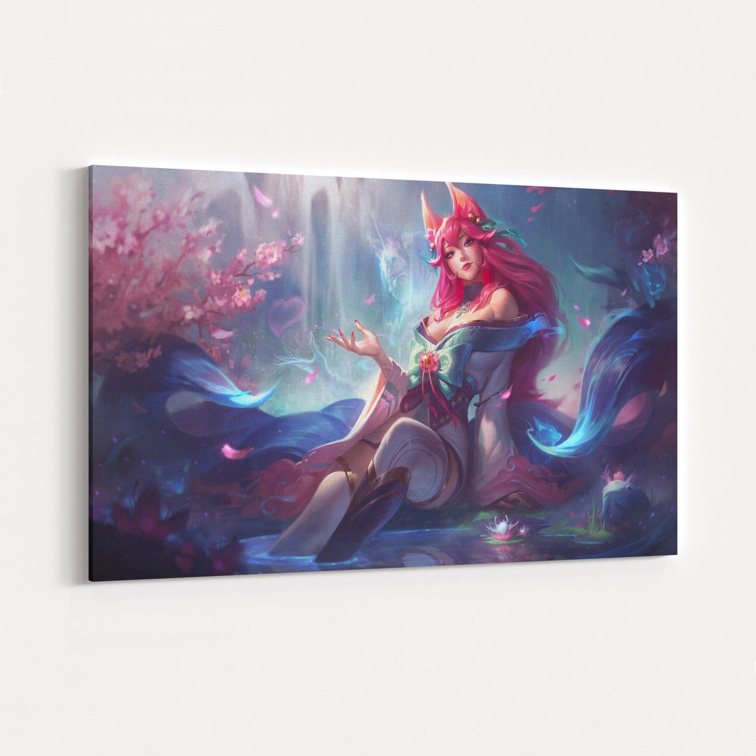 Spirit Blossom Ahri League of Legends , Arcane Wall Decor, Poster, Wall ...