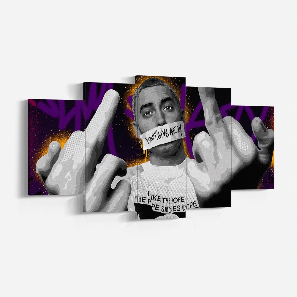 Eminem Rap Poster, the Real Slim Shady,eminem, Poster Marshall Bruce ...