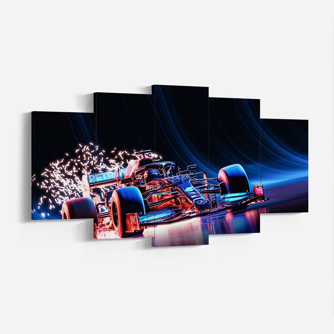 Mercedesl F1 Team, Mercedes F1 Car, Super Max,canvas Poster, Wall Art ...