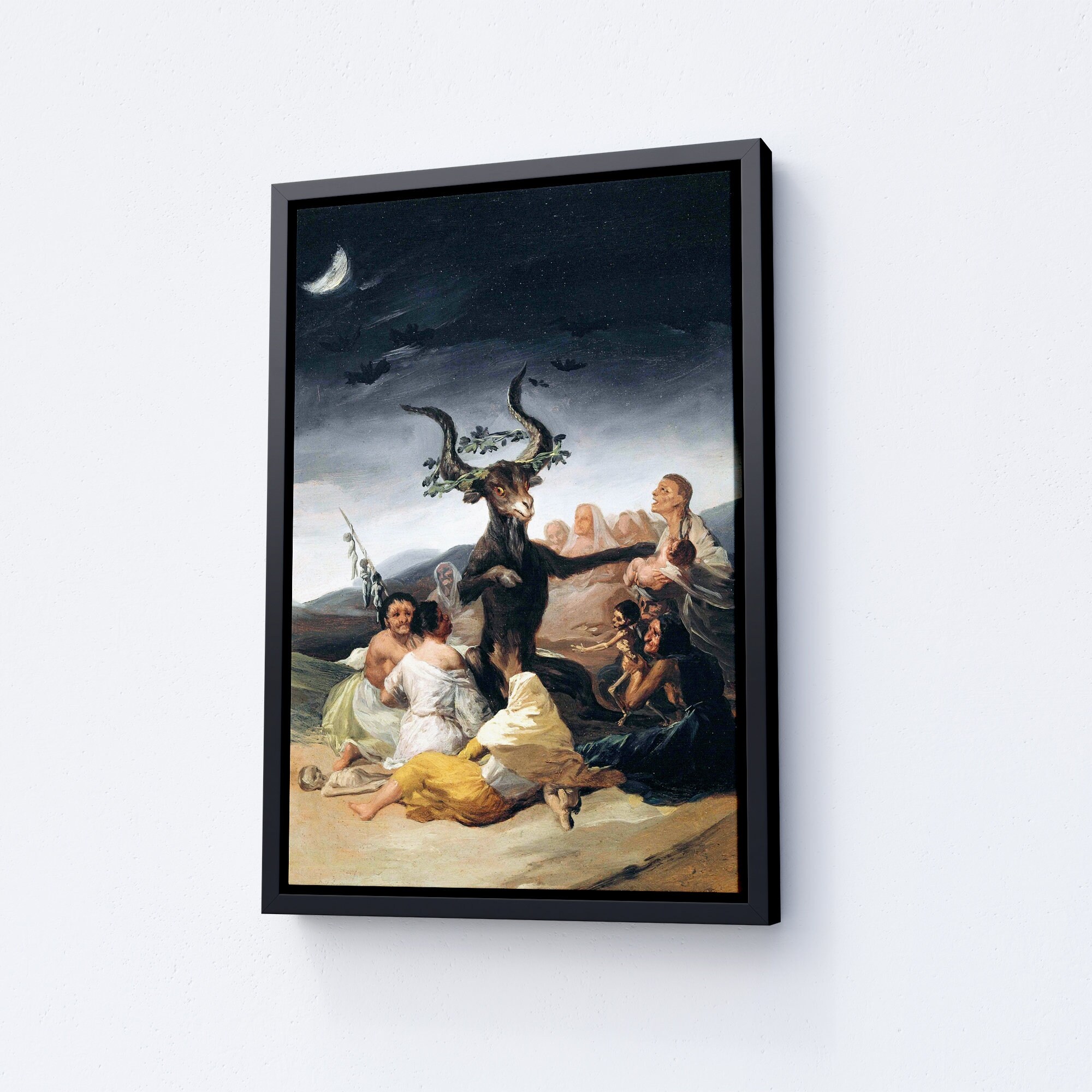 Francisco Goya-witches of Sabbath, Wall Art, Wall Decor, High Quality ...