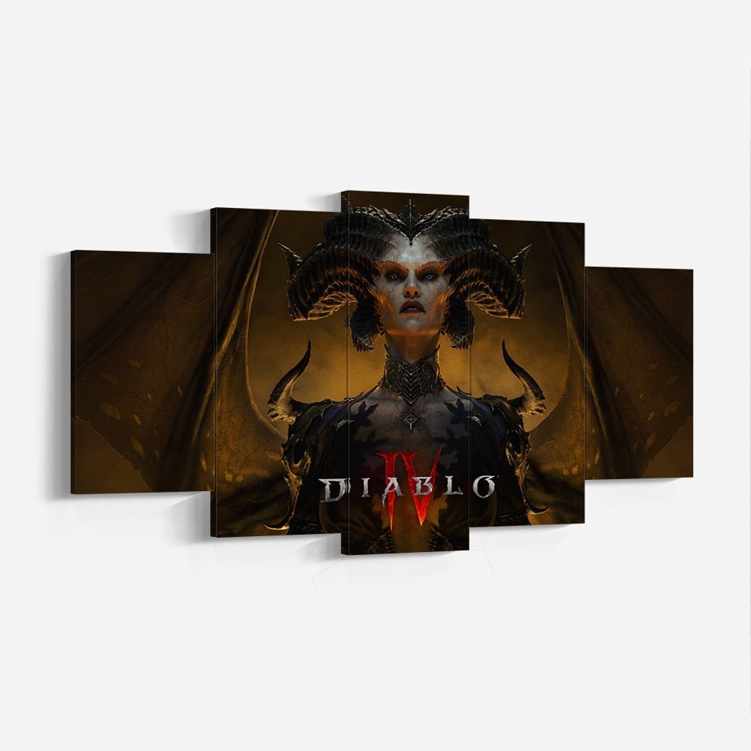 Diablo IV Poster Michael Archangel Angel Warrior Diablo 4 - Etsy