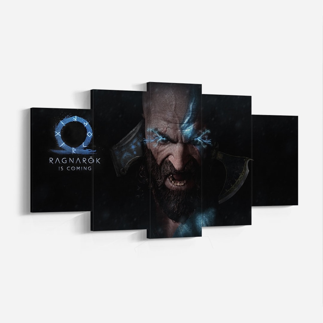 Gow Video Game, God of War Ragnarok Last Supper, Gof of War Poster ...
