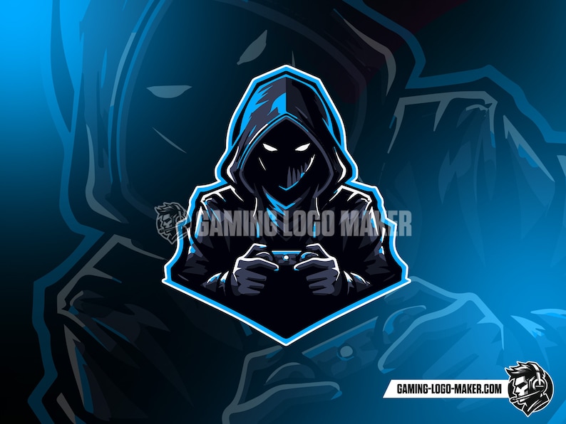 Dark Blue Gamer Gaming Logo 01 Esports Logo Team Logo Clan Logo Mascot ...