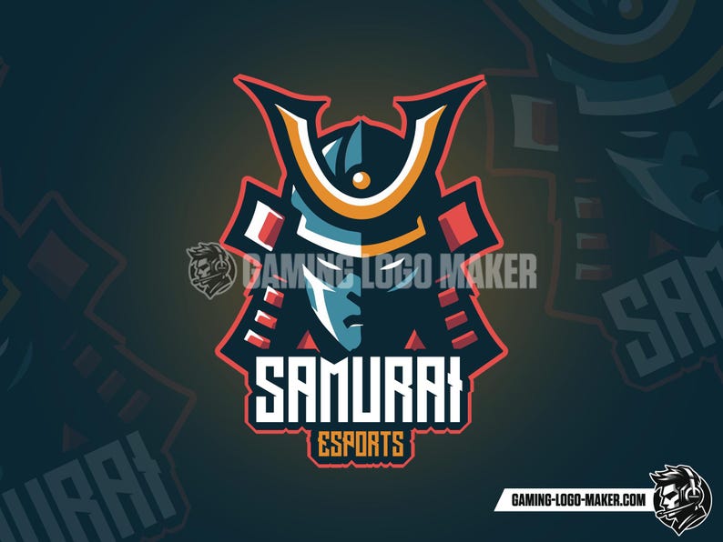 Samurai Gaming Logo 02 Esports Logo Team Logo Clan Logo Mascot Design ...