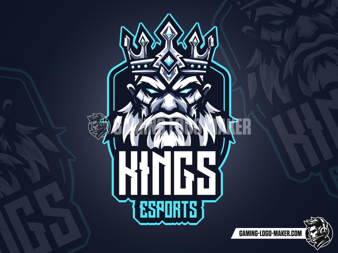 King Gaming Logo 05 | Esports Logo | Team Logo | Clan Logo | Mascot ...