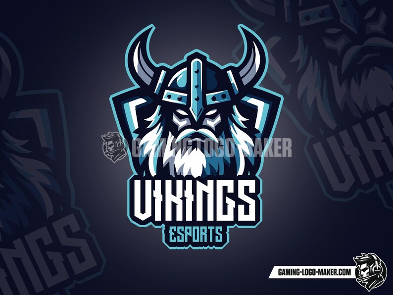 Viking Gaming Logo 01 | Esports Logo | Team Logo | Clan Logo | Mascot ...