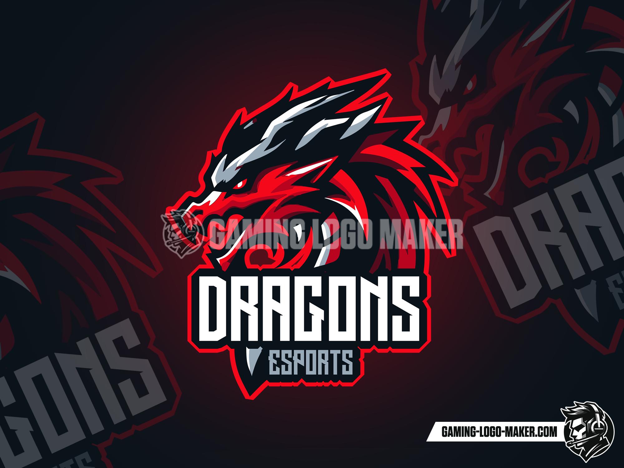 Dragon Gaming Logo 01 | Esports Logo | Team Logo | Clan Logo | Mascot ...