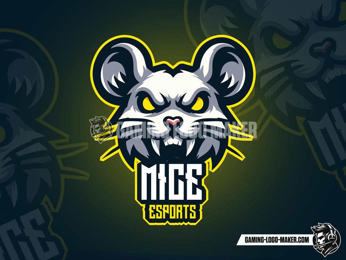 Mouse Gaming Logo 01 Esports Logo Team Logo Clan Logo Mascot Design - Etsy