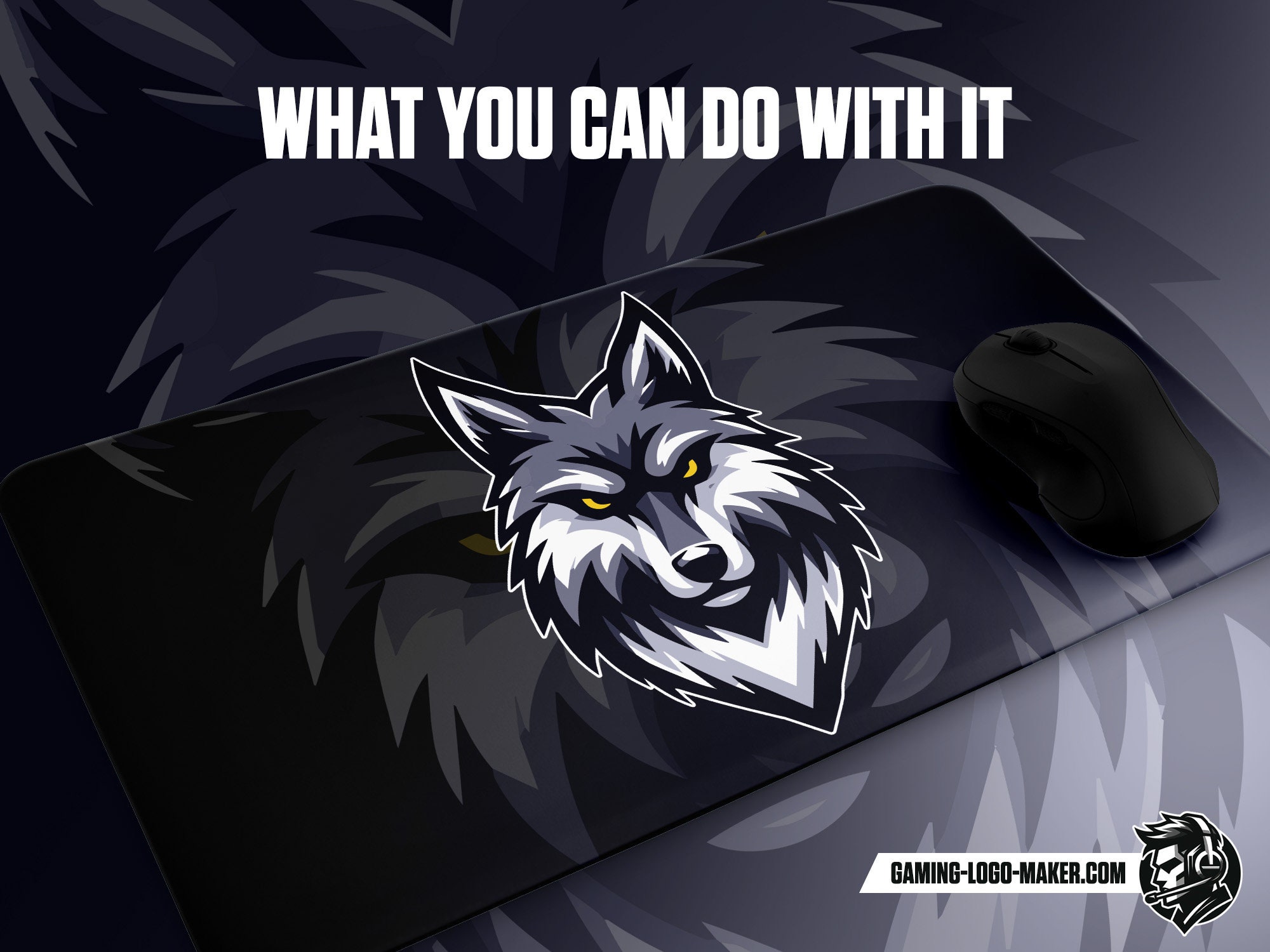 Wolf Gaming Logo 02 Esports Logo Team Logo Clan Logo Mascot Design - Etsy