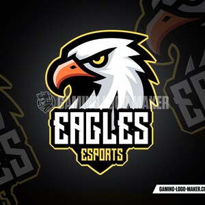 Eagle Gaming Logo 01 Esports Logo Team Logo Clan Logo Mascot Design - Etsy