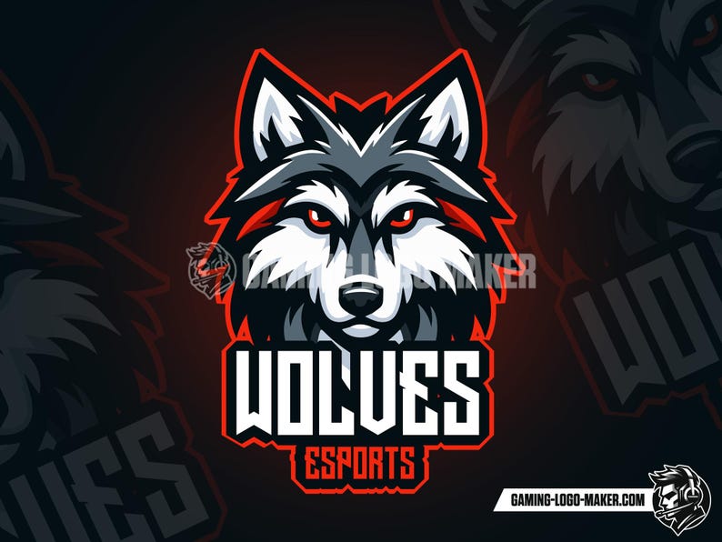 Wolf Gaming Logo 03 Esports Logo Team Logo Clan Logo Mascot Design ...