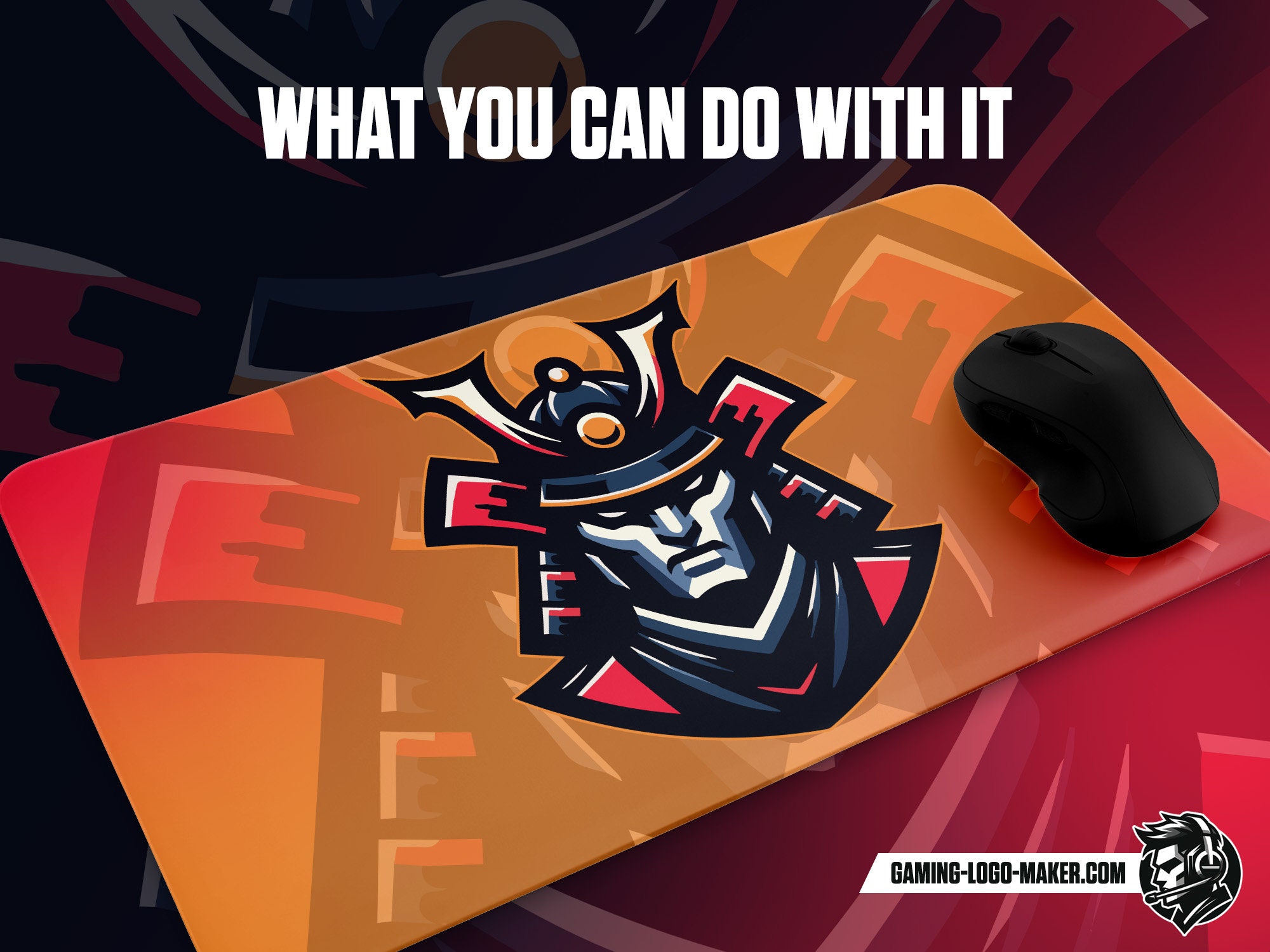 Samurai Gaming Logo 01 Esports Logo Team Logo Clan Logo Mascot Design ...
