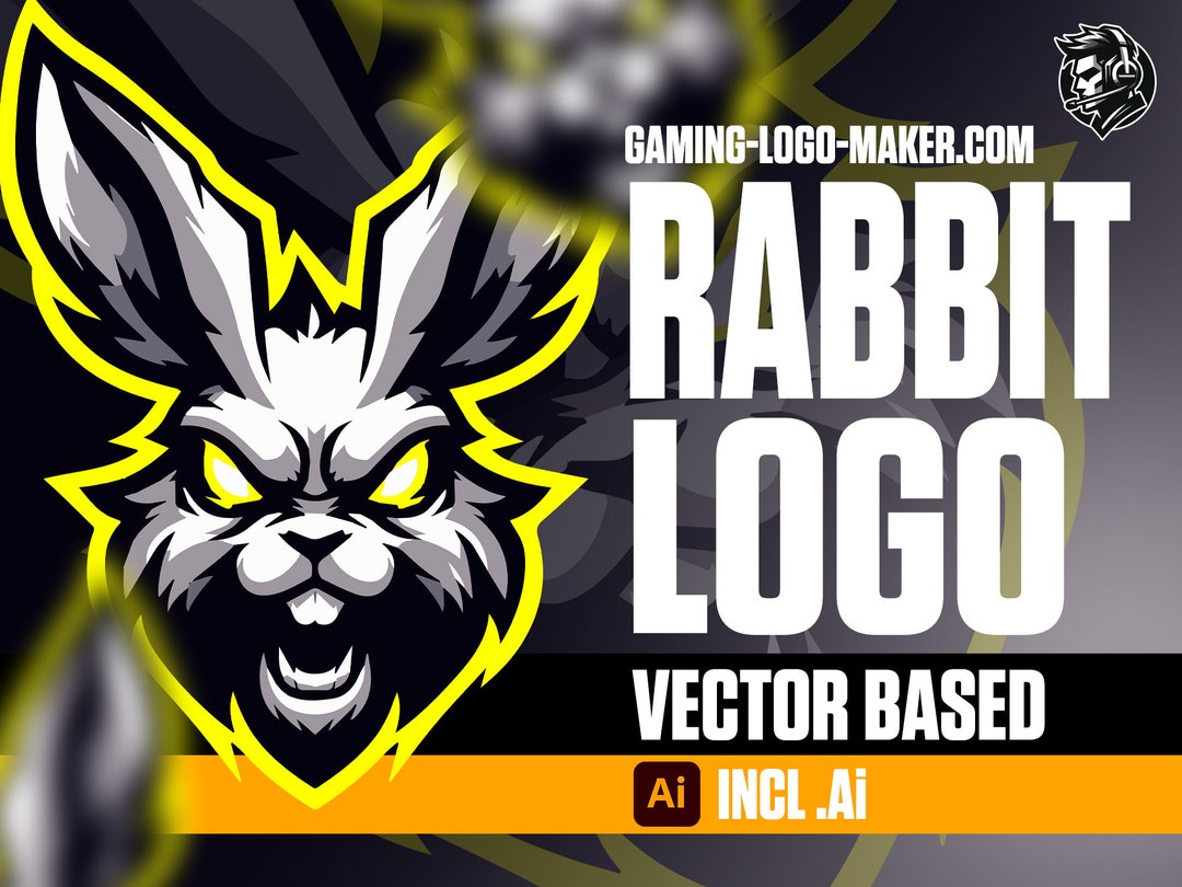 Rabbit Gaming Avatar 01 Esports Logo Team Logo Clan Logo Mascot Design ...