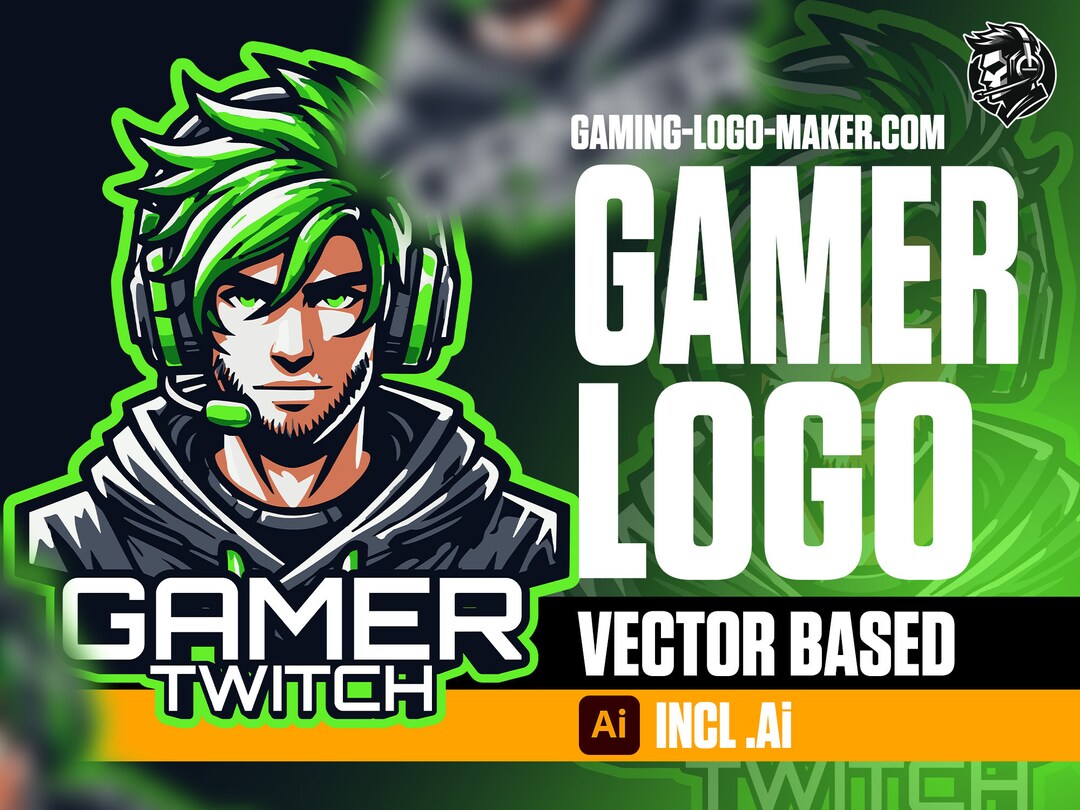 Gamer Gaming Logo 02 | Esports Logo | Team Logo | Clan Logo | Mascot ...