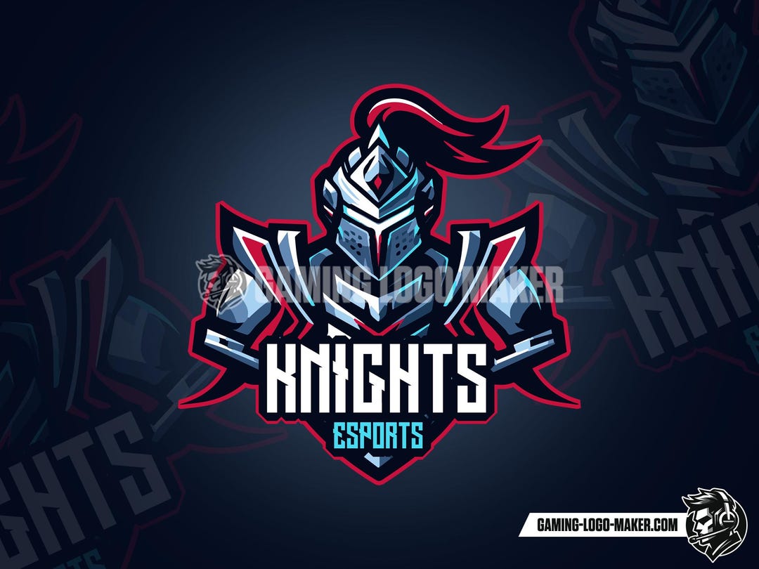 Knight Gaming Logo 01 | Esports Logo | Team Logo | Clan Logo | Mascot ...
