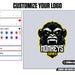 Monkey Gaming Logo 01 Esports Logo Team Logo Clan Logo Mascot Design - Etsy