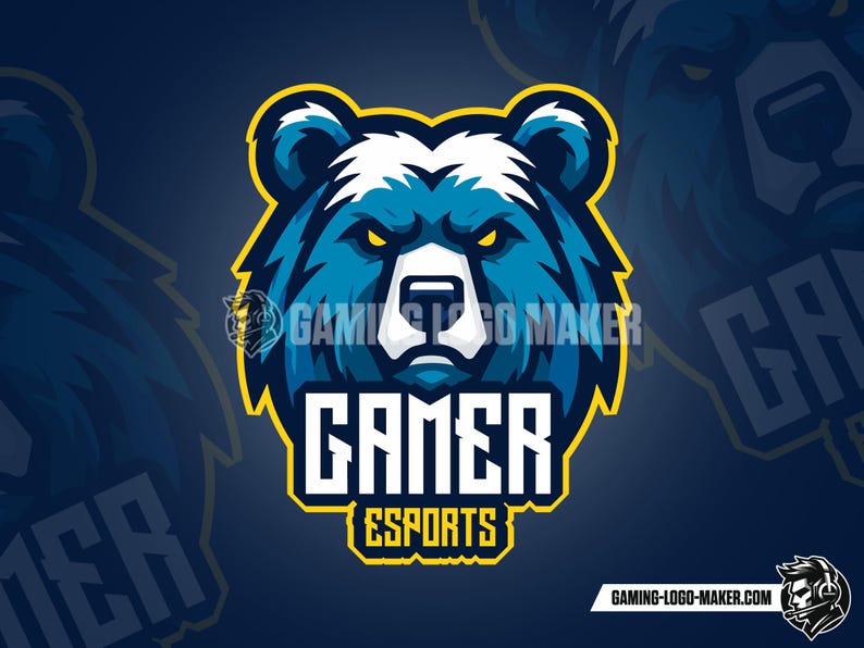 Grizzly Gaming Logo 03 | Esports Logo | Team Logo | Clan Logo | Mascot ...