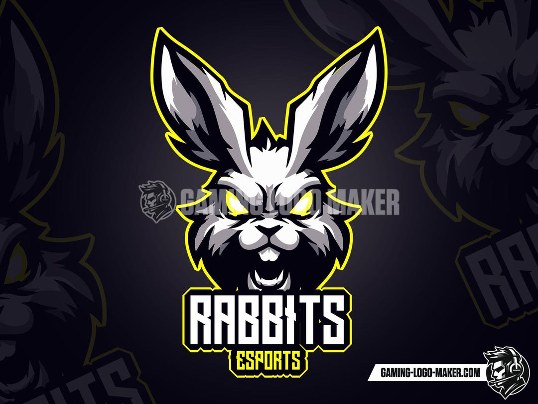 Rabbit Gaming Logo 01 | Esports Logo | Team Logo | Clan Logo | Mascot ...
